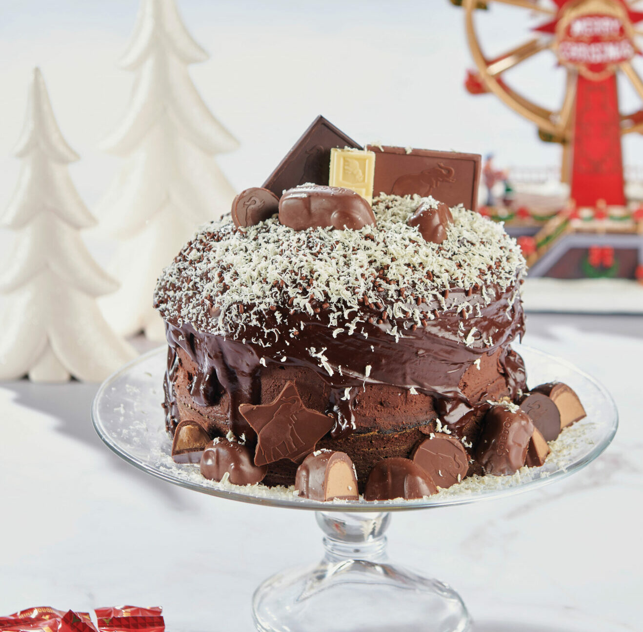 Gâteau au chocolat festif - Louis Delhaize